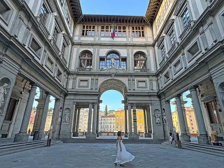 Como visitar la galería Uffizi en Florencia: precio y consejos
